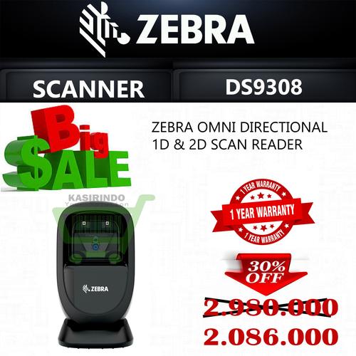 Jual SCANNER BARCODE OMNI ZEBRA DS9308 - DS 9308 2D-USB - Kab. Bogor ...