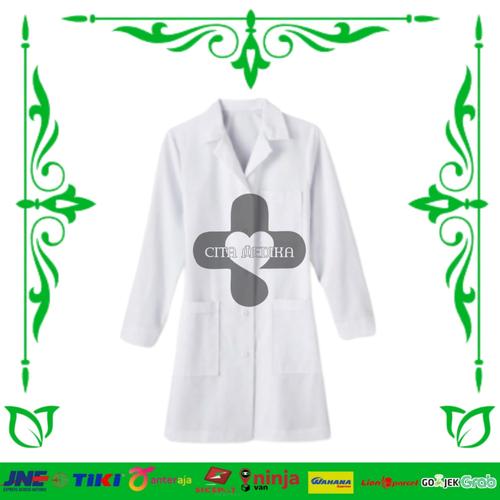 Jual Jas Lab/Baju laboratorium - Praktikum Lengan Panjang - S - Jakarta ...