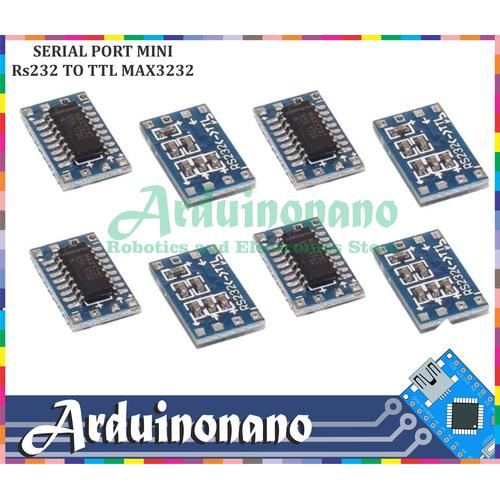 Jual Serial Port Mini RS232 To TTL MAX3232 Converter Module Board ...