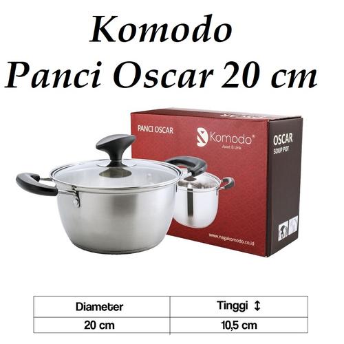Jual Panci Oscar Rebus Masak Komodo 20 cm Stainless Soup Pot Pan - Kota ...