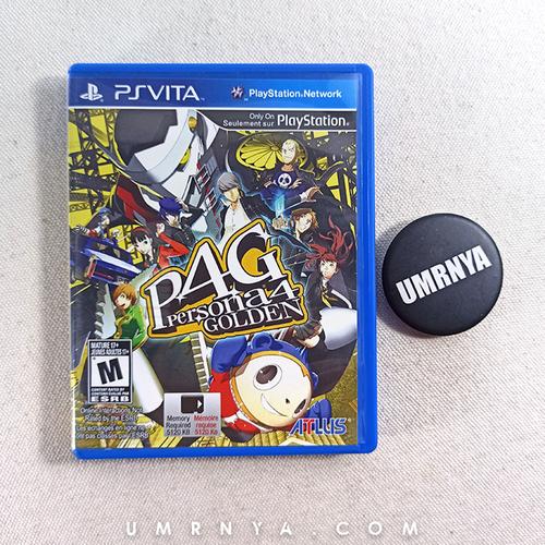 Jual Kaset Original Persona 4 Golden P4G Game PSVIta PS VITA CD ...
