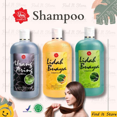 Promo Viva Shampoo 400ml | Lidah Buaya Urang Aring | Shampoo BPOM ...