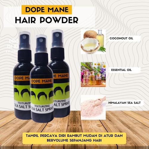 Jual SEA SALT HAIR TEXTURIZING SPRAY DOPE MANE + GRATIS SISIR SAKU ...
