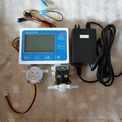 Jual Digital Flow Meter Control Display+Sensor 6mm+Solenoid Valve ...