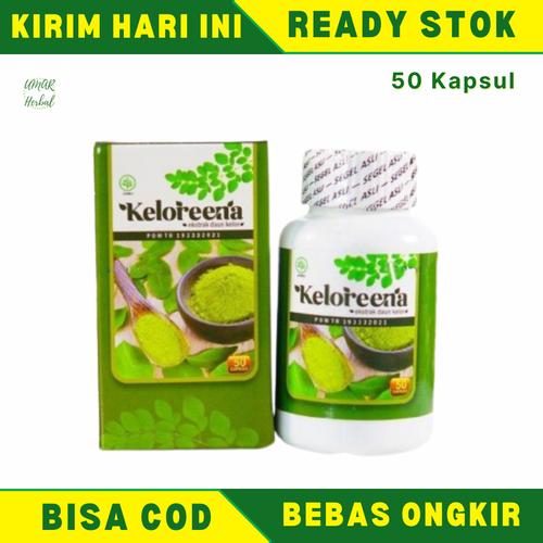Jual Keloreena 50 Kapsul Herbal Daun Kelor Ekstrak Moringa - Jakarta Barat - Ekstrak Pegagan ...