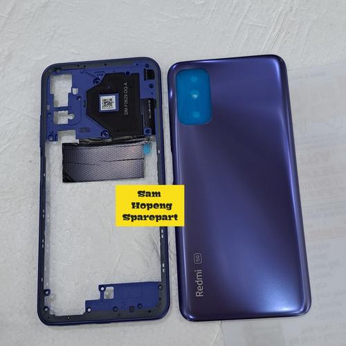 Jual Xiaomi Redmi Note 10 5G Bezel Frame Middle Tatakan Housing Casing ...