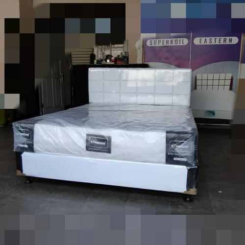 Jual Set Kasur Spring Bed, Divan dan sandaran Garansi Per 15th - 90x200 ...