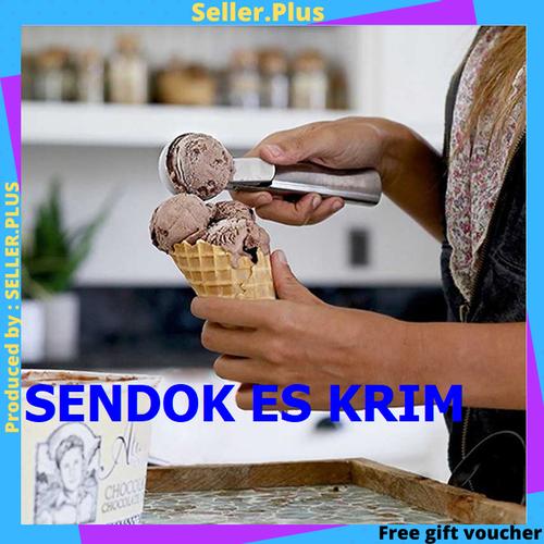 Jual Sendok Es Krim Scoop Ice Cream Spoon Scop Takar Gula Kopi ...