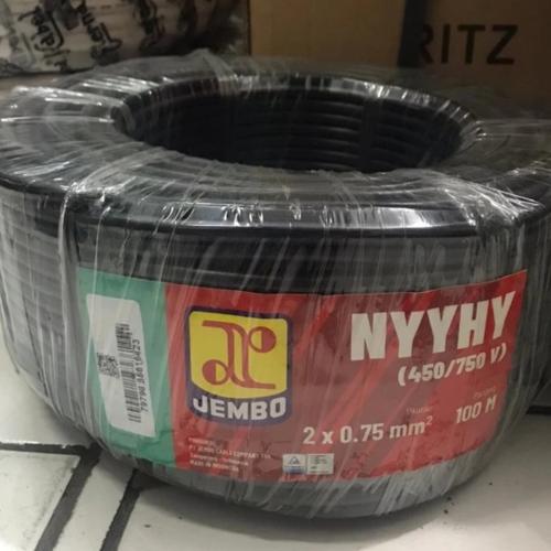 Jual Kabel Listrik Serabut NYYHY 2x0.75 mm Jembo Hitam 1 Roll 100mtr - Kota Surabaya - Jagoan ...