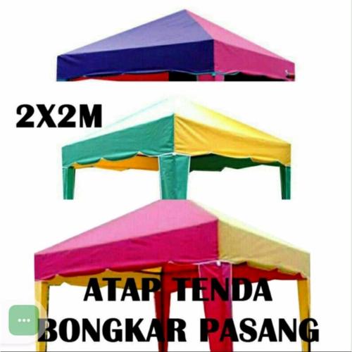 Jual ATAP TENDA / KAIN TENDA UKURAN 2X2 ( INI HANYA ATAP SAJA ) - 2 ...