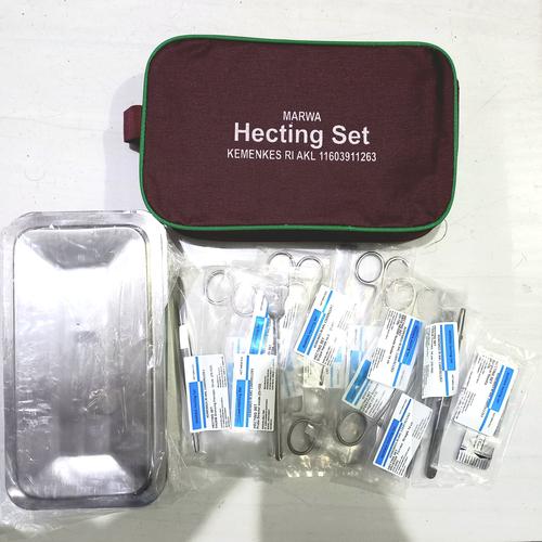Jual Hecting Set Hekting Set Alat Bedah Operasi Kecil Hecting Set + Bag ...