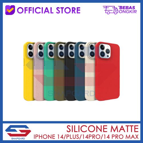 Promo SNAPGARD Premium Silicone Matte Case iPhone 14 Pro Max 14 Plus 14 ...