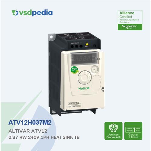 Promo Schneider Altivar ATV12 Variable Speed Drive 0.37kW 1P ...