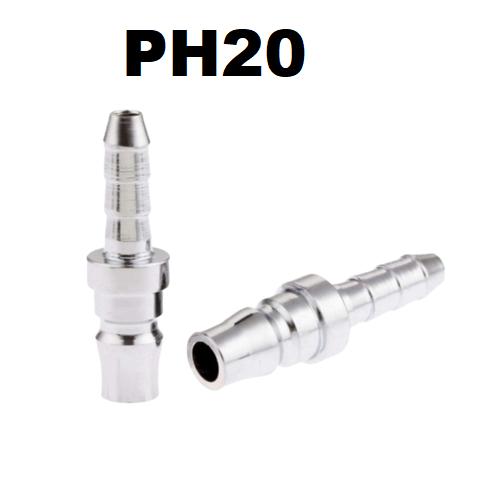 Jual Quick Coupler PH 20 Sambungan Selang Kompresor Recoil Cuk Kopler ...