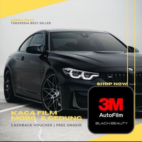 Jual Stiker Kaca Film 3M Auto Film Black Beauty The Series Original - 3M BB 80%, 150CM X 50CM ...