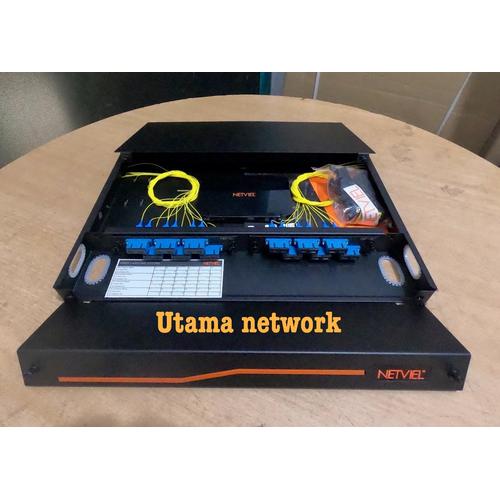 Jual Netviel OTB Rackmount 24 port SC Singlemode + Pigtail SC 24 unit ...