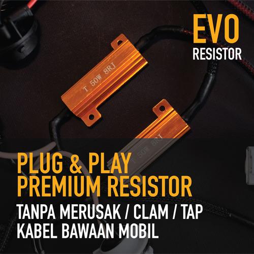 Jual EVO Load Resistor PLUG & PLAY LED Sein Rem - Anti hyperflash 1156 7440 - 1156 BAU15S - Kota ...