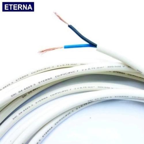 Jual Kabel Listrik Serabut NYMHY 2x0,75 ETERNA Per Meter - Kab. Bekasi - Utama Jaya Elektrik_NEW ...