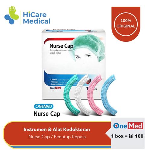 Jual Nurse Cap Onemed / Penutup Kepala / Hair Cap - Kota Medan - HiCare ...