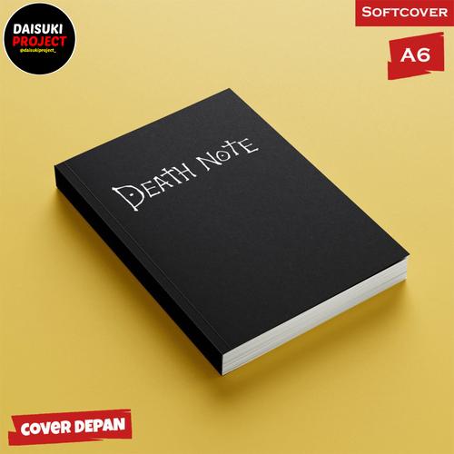 Jual BUKU SAKU / NOTE ANIME DEATHNOTE SAMPUL SOFTCOVER UKURAN A6 100 ...