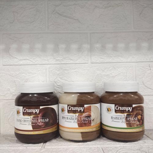Jual Crumpy Chocolate Hazelnut Spread (Jar) - Selqi - Dark Chocolate ...