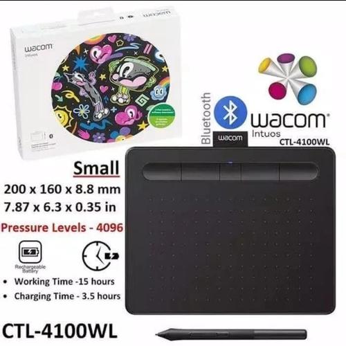 Jual WACOM CTL 4100WL PEN TABLET BLUETOOTH Drawing Pad Wireless 4100 WL - Kota Bandung ...