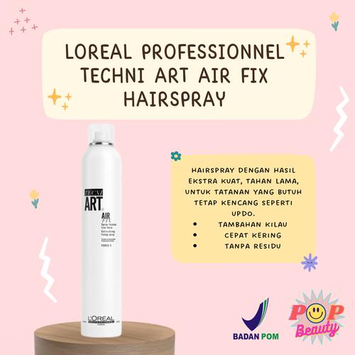 Jual Loreal Hairspray Techni Art Air Fix 400 ml Extra Strong Fixing ...