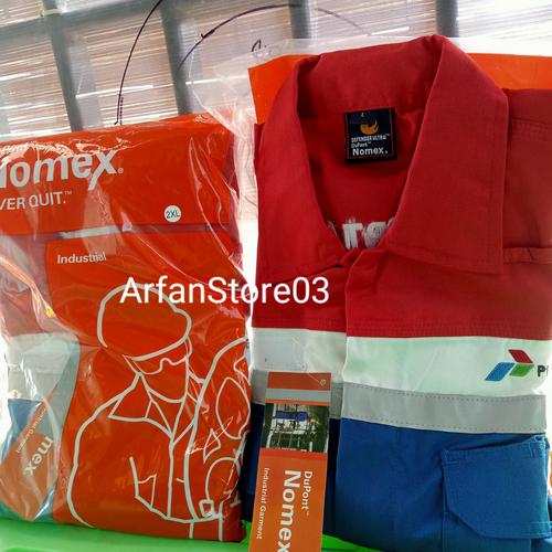 Jual wearpack nomex Pertamina/coverall nomex Dupont Pertamina - Jakarta ...
