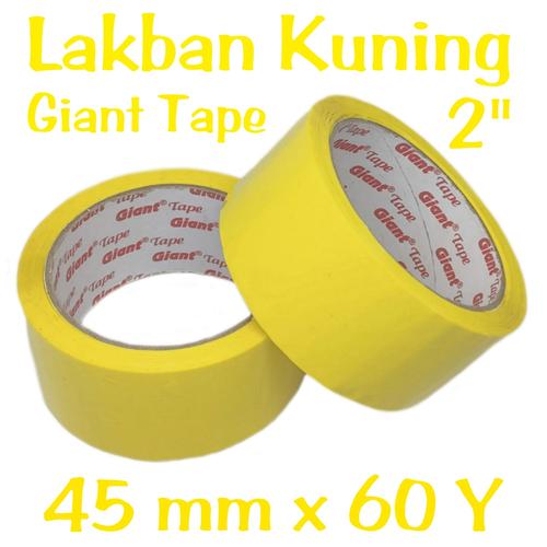 Jual Lakban Kuning Plastik Marking 45 mm x 60 Y - Jakarta Utara ...