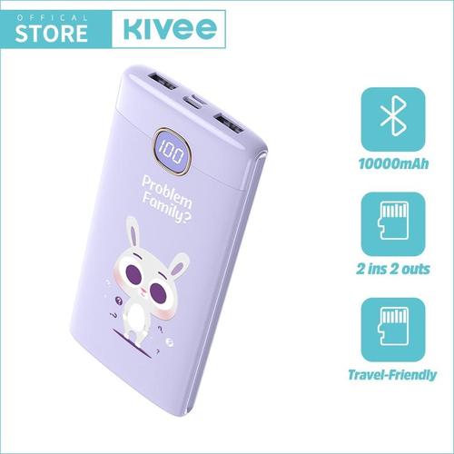 Jual Kivee powerbank mini 10000 mah LCD 4 warna Desain gabungan hewan ...