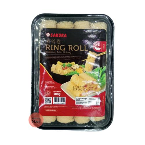 Jual SAKURA Bell Roll / Ring Roll 188gr Beancurd Roll Kembang Tahu ...