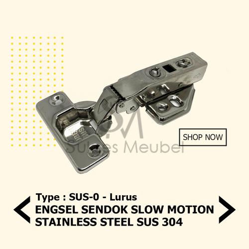 Jual SUS - 0 LURUS ENGSEL SENDOK HUBEN SLOW MOTION / KLIP-ON / SUS 304 ...