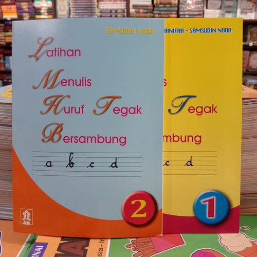 Jual Latihan Menulis Tegak Bersambung 1,2 (PIJ) - Jakarta Timur ...