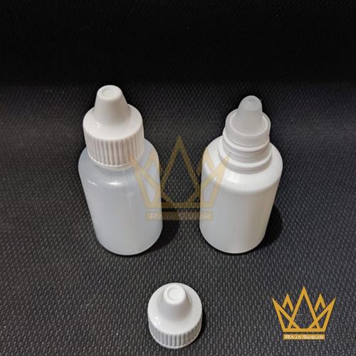 Jual GOJEK | botol tetes mata 30 ml LUBANG essen plastik putih natural ...
