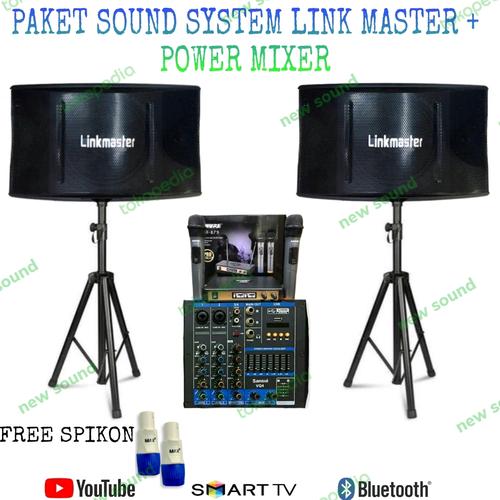 Jual PAKET SOUND SYSTEM OUTDOOR DAN INDOOR PAKET SOUND WITH POWER MIXER ...
