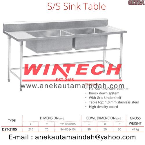 Jual GETRA DST-2185 STAINLESS STEEL SINK TABLE - Jakarta Timur - Horeca ...
