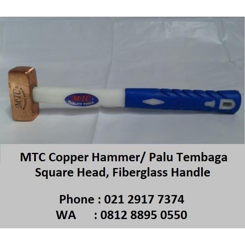 Jual MTC Copper Hammer/ Palu Tembaga, Fiberglass Handle 3 Lb - Kota ...
