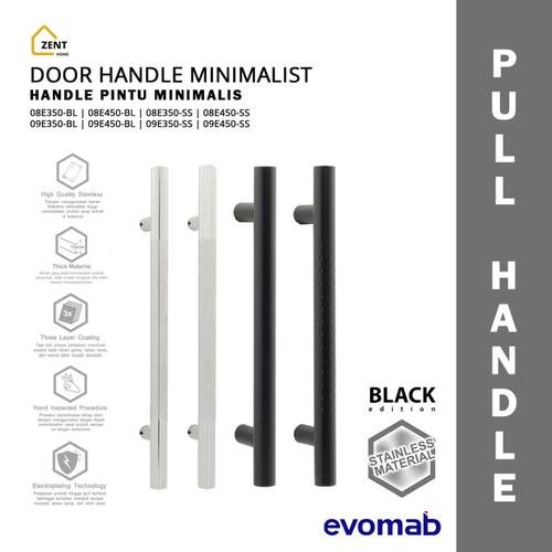 Jual Gagang Pintu Panjang Handle Rumah Minimalis Modern Hitam Silver ...