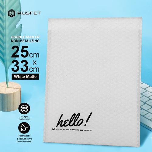 Jual Bubble Amplop/Bubble Mailer/Bubble Packing White 25x33 Amplop ...