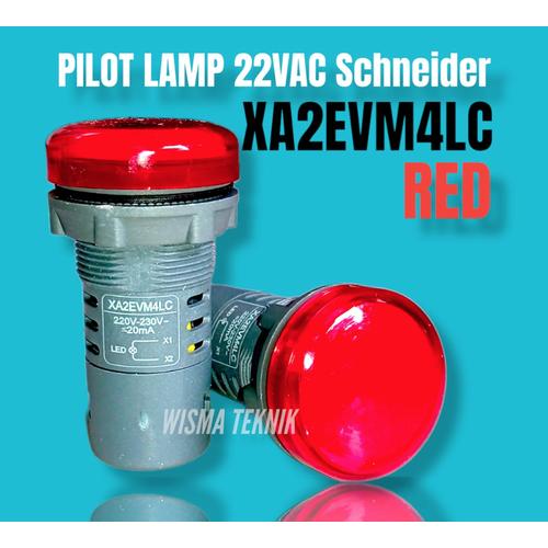 Jual Pilot Lamp 220 Vac Red Schneider XA2EVM4LC - Jakarta Timur - Wisma ...