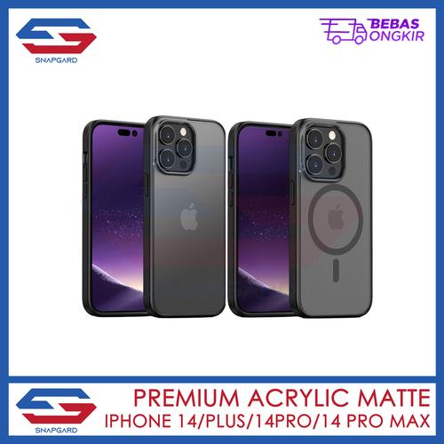 Promo SNAPGARD Premium Acrylic Matte Case iPhone 14 Plus iPhone 14 Pro ...