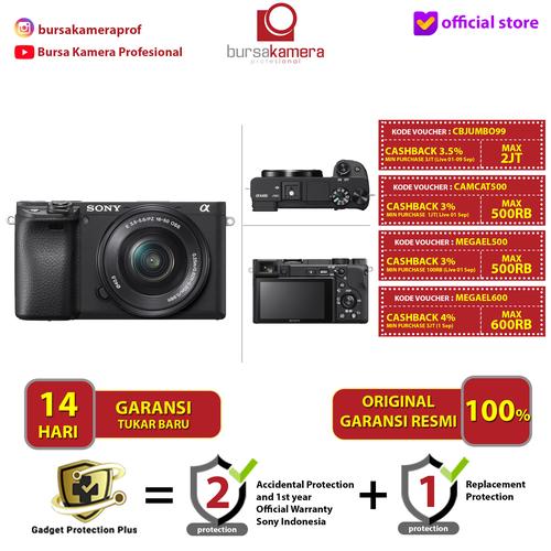 Promo Sony A6400 Kit 16-50mm / Sony Alpha A6400 / Sony Alpha 6400 Kit ...