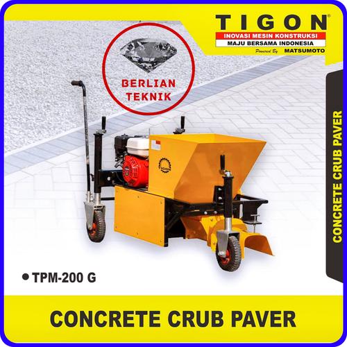 Jual Concrete Crub Paver Mesin Pengaduk Paving Tigon TPM 200 G ...
