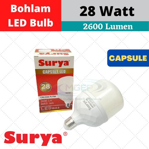 Jual Lampu LED Surya Capsule New 28 Watt 28 W Putih Cool Daylight ...