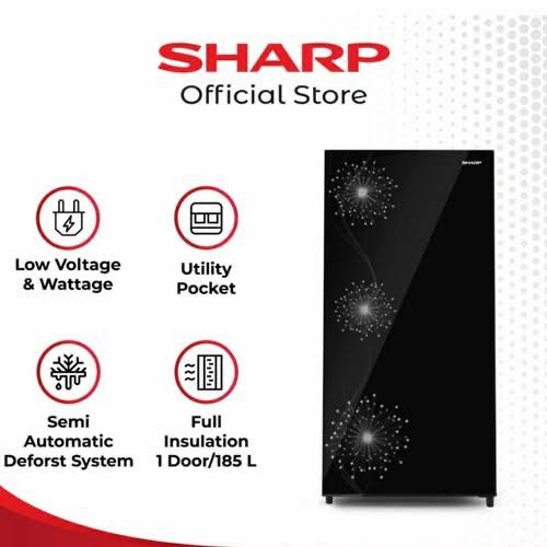 Promo SHARP | SJ-X197WDW - KULKAS 1 PINTU DOUBLE FREEZER Cicil 0% 3x ...