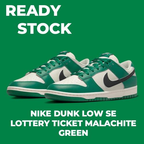 Jual Nike Dunk Low SE Lottery Ticket Malachite Green - 9 - Jakarta ...