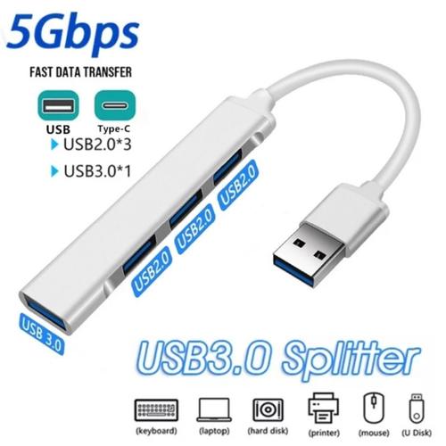 Jual USB 3.0 HUB 4 PORT HIGH SPEED FOR LAPTOP PC - A-809 - Jakarta ...