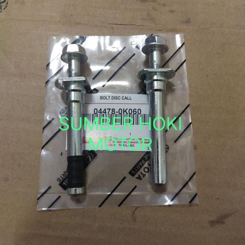 Jual PIN BOLT CALIPER / BAUT CALIPER TOYOTA KIJANG INNOVA SET KARET ORI ...