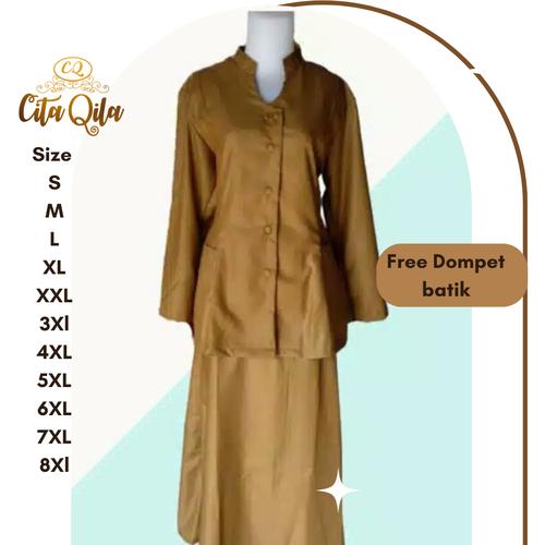 Jual SERAGAM PEMDA PNS SERAGAM GURU MODEL SETELAN ROK. BISA REQUEST ...