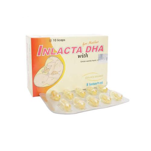 Jual inlacta DHA for mother 30's 30 kapsul minyak ikan / box - Kab ...